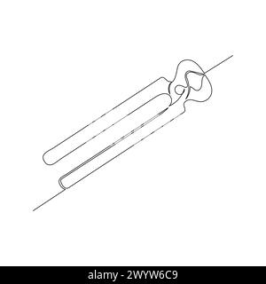 Simple drawing of pliers Illustration design of tools for Industrial ...