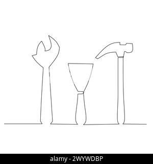 Hand drawn Spatula icon in gold foil texture vector illustration Stock ...