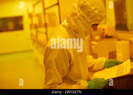 Photolithography Room. Cleanroom. Nanotechnology. Laboratory. CIC ...
