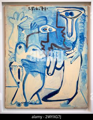 "Couple", 1970-1971, Pablo Picasso, and "Sans titre", 1956, Alexander ...