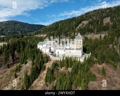 Medieval castle Moosham in Salzburg - Austria Stock Photo - Alamy