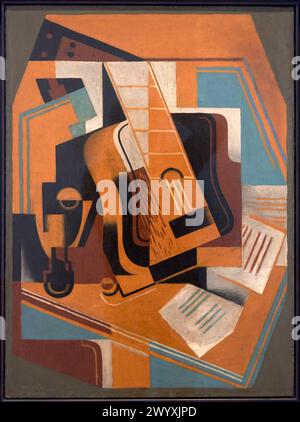 “The Guitar”, 1918, Juan Gris (1887-1927), Reina Sofia Museum, Madrid ...