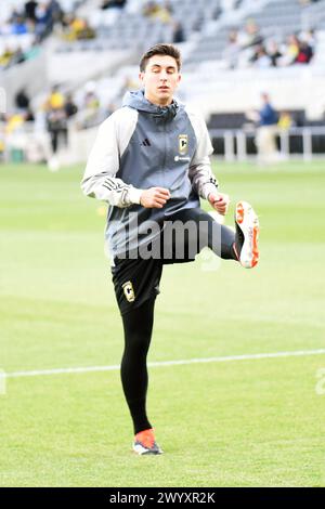 Columbus, Ohio, USA. 6th Apr, 2024. Columbus Crew goalkeeper Patrick ...
