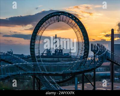 Hüttenwerke Krupp-Mannesmann, HKM in Duisburg, Kokerei, NRW ...