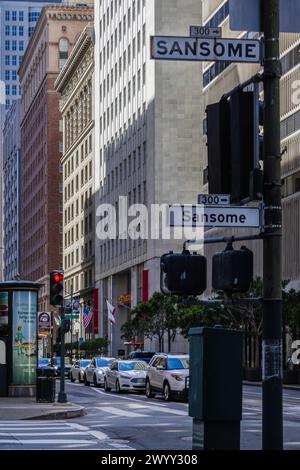 Bank of California building at California Street and Sansome Street in ...