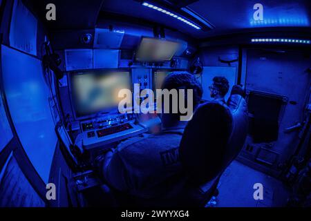 Unmanned Aircraft System (UAS) Operators assigned to Company D, 82nd ...