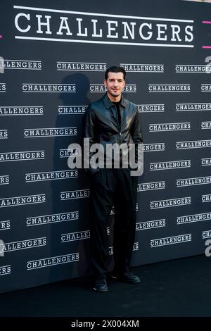 Premiere Challengers Andrea Preti and Susanna Giovanardi attends premiere Challengers Movie ...