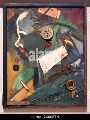 “Merzbild 1A (The Psychiatrist)”, 1919, Kurt Schwitters (1887-1948 ...