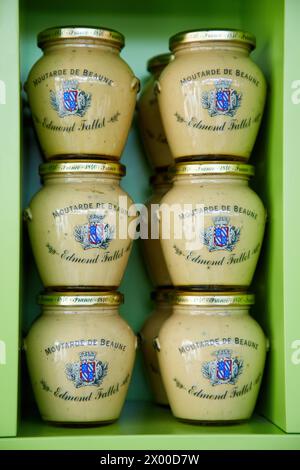 France, Côte d'Or, Beaune, Fallot mustard factory Stock Photo - Alamy