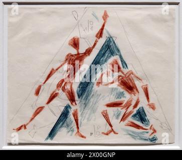 Rudolf von Laban (1879-1958) and his Labanotation signs. Museum ...