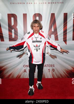 MIAMI, FLORIDA - APRIL 8: Andre Saint-Albin attends the "Abigail" movie ...