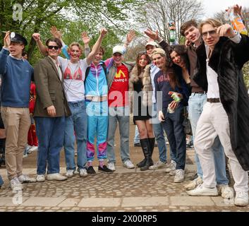 Hamburg, Germany. 08th Apr, 2024. Graduates of the 2024 graduating ...