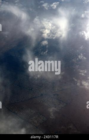 Aerial view of Al Muhammadiyah, Saudi Arabia Stock Photo - Alamy