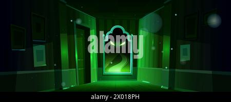 Evil in mirror Stock Vector Image & Art - Alamy