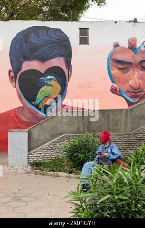 Wall mural, Lima, Peru, South America Stock Photo - Alamy
