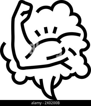 steam power steampunk vintage line icon vector illustration Stock ...