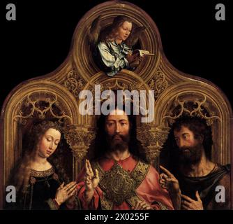 Jan Gossaert / 'Christ between the Virgin Mary and Saint John the ...