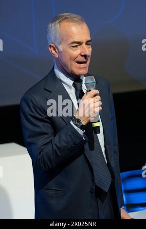 Rome, Italy, April 9, 2024 - Giampaolo Letta, attends at first day of ...
