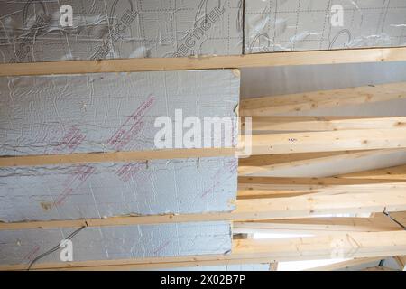 Roofing Insulation England, UK Stock Photo - Alamy