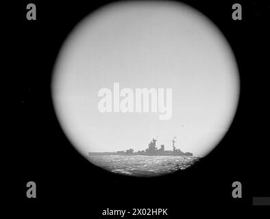 HMS NELSON WORKING UP AFTER REFIT. 1 MAY 1942, ON BOARD HMS WHEATLAND ...