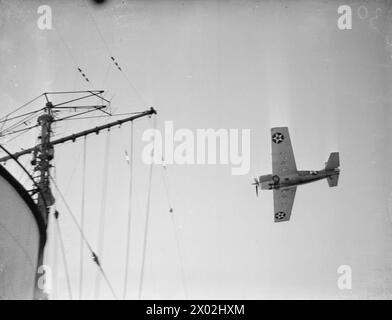 HMS NELSON WORKING UP AFTER REFIT. 1 MAY 1942, ON BOARD HMS WHEATLAND ...