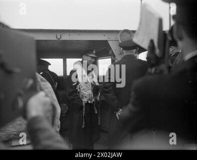 THE KING GOES TO FRANCE. 16 JUNE 1944, ON BOARD THE CRUISER HMS ...