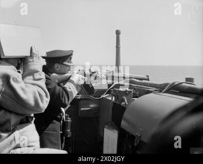 FULL SURRENDER OF GERMAN FLEET. 7 TO 9 MAY 1945, ON BOARD THE BRITISH ...