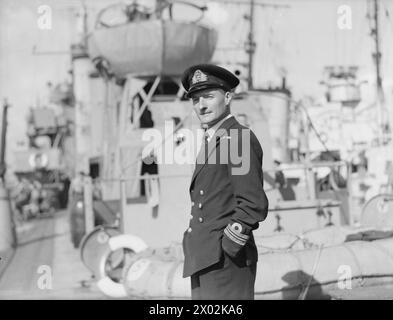 DESTROYER RAMMED AND SUNK U-BOAT. 30 SEPTEMBER 1942, DEVONPORT. ON ...