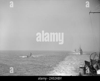 ON BOARD THE DESTROYER HMS COSSACK DURING TORPEDO AND ANTI-SUBMARINE ...