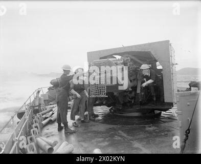 THE BOMBARDMENT OF SABANG. 25 JULY 1944 ON BOARD THE DESTROYER HMS ...