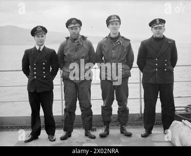 MIDGET SUBMARINES. 17 AND 18 DECEMBER 1944, ROSYTHESAY BAY. MIDGET ...