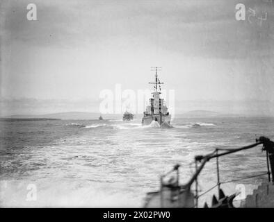 ON BOARD THE HUNT CLASS DESTROYER HMS BLEASDALE, 14 APRIL 1944 ...