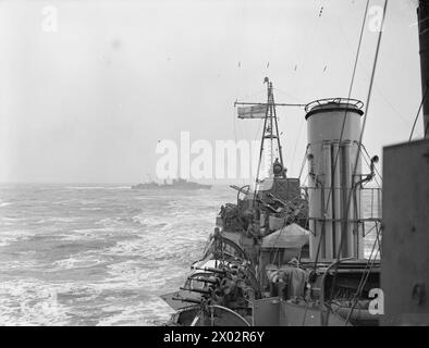ON BOARD THE DESTROYER HMS COSSACK DURING TORPEDO AND ANTI-SUBMARINE ...