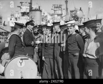 DESTROYER RAMMED AND SUNK U-BOAT. 30 SEPTEMBER 1942, DEVONPORT. ON ...