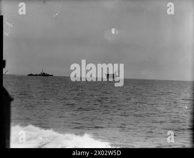 THE SINKING OF HMS ARK ROYAL, 13 NOVEMBER 1941 - View from HMS HERMIONE ...