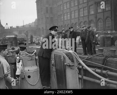 HM SUBMARINE GRAPH, EX-U-BOAT (U570). 19 TO 21 FEBRUARY 1942, IN THE ...