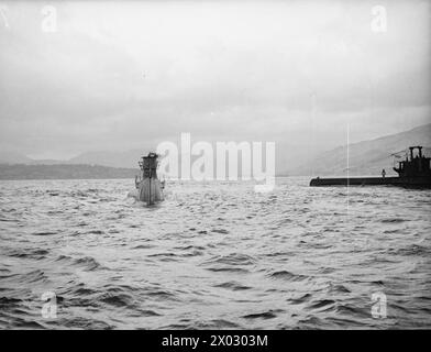 INTERIOR OF HM SUBMARINE GRAPH, CAPTURED GERMAN U-BOAT (U570). OCTOBER ...