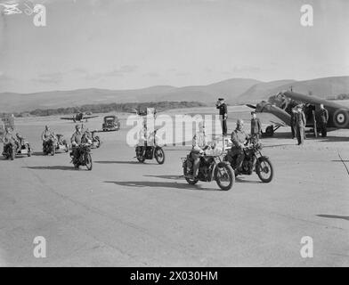 Admiral Sir Percy Noble inspects the Guard of Honour at Jurby RAF ...