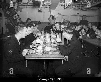 ABOARD THE AMERICAN BUILT ESCORT CARRIER HMS EMPEROR. 26 JUNE 1944, AT ...