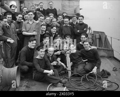 On 7 November 1943, Escort Group B7 returned to Londonderry after ...