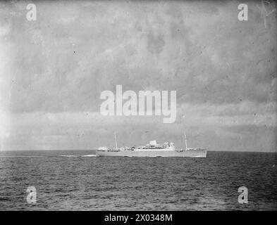 ON BOARD THE MERCHANT AIRCRAFT CARRIER EMPIRE MACANDREW. 27 MARCH 1944 ...