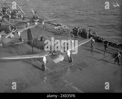 HMS Formidable is shown on 3 August 1942 as part of the Royal Navy ...