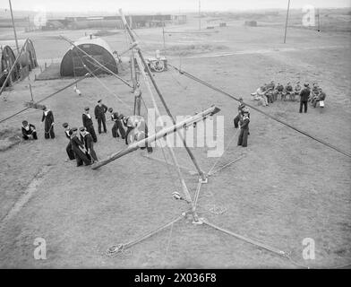 In July 1945, REME units at HMS Dundonald, Troon, trained in wire ...