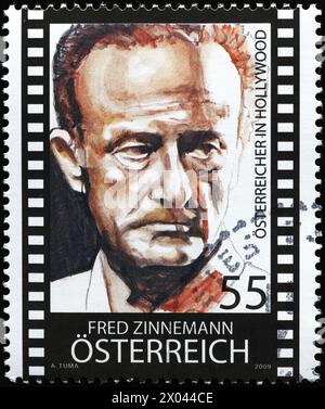 A portrait of film director Fred Zinnemann from the 1940s, capturing a ...