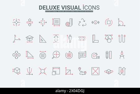 Office tools for measuring dimensions and distance, room floor plan and ...