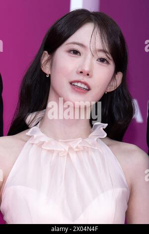 CANNES, FRANCE - APRIL 09: Lee Lu-da, Luda, Kim Jin Sung, Robin Deiana ...