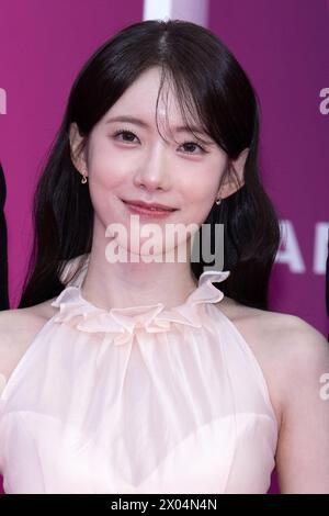 CANNES, FRANCE - APRIL 09: Lee Lu-da, Luda, Kim Jin Sung, Robin Deiana ...