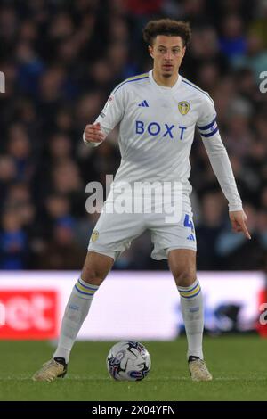 Leeds United's Ethan Ampadu during the Emirates FA Cup Third Round ...