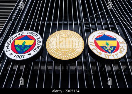 ISTANBUL-TURKEY, APRIL 7, 2024: Istanbul Fenerbahçe Sükrü Saracoglu ...
