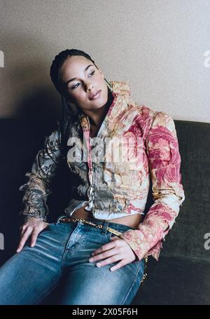 Alicia Keys Chicago, Illinois 2001. Credit: Ross Pelton/MediaPunch ...